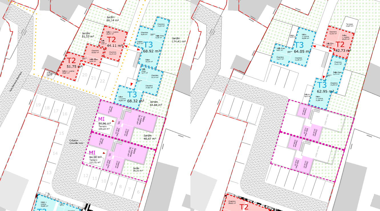Etude de programmation urbaine et architecturale à Bouguenais - AMOFI
